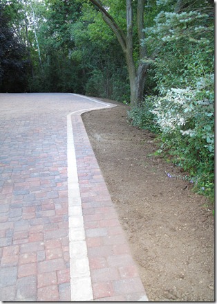 The "L" Shaped House: Landscaping…Driveway wrap up